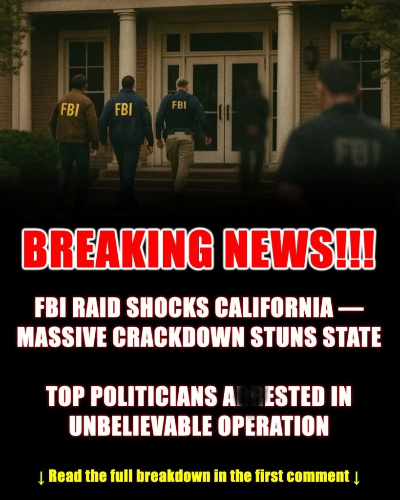 FBI RAID just r0.ck.ed California – Echo News