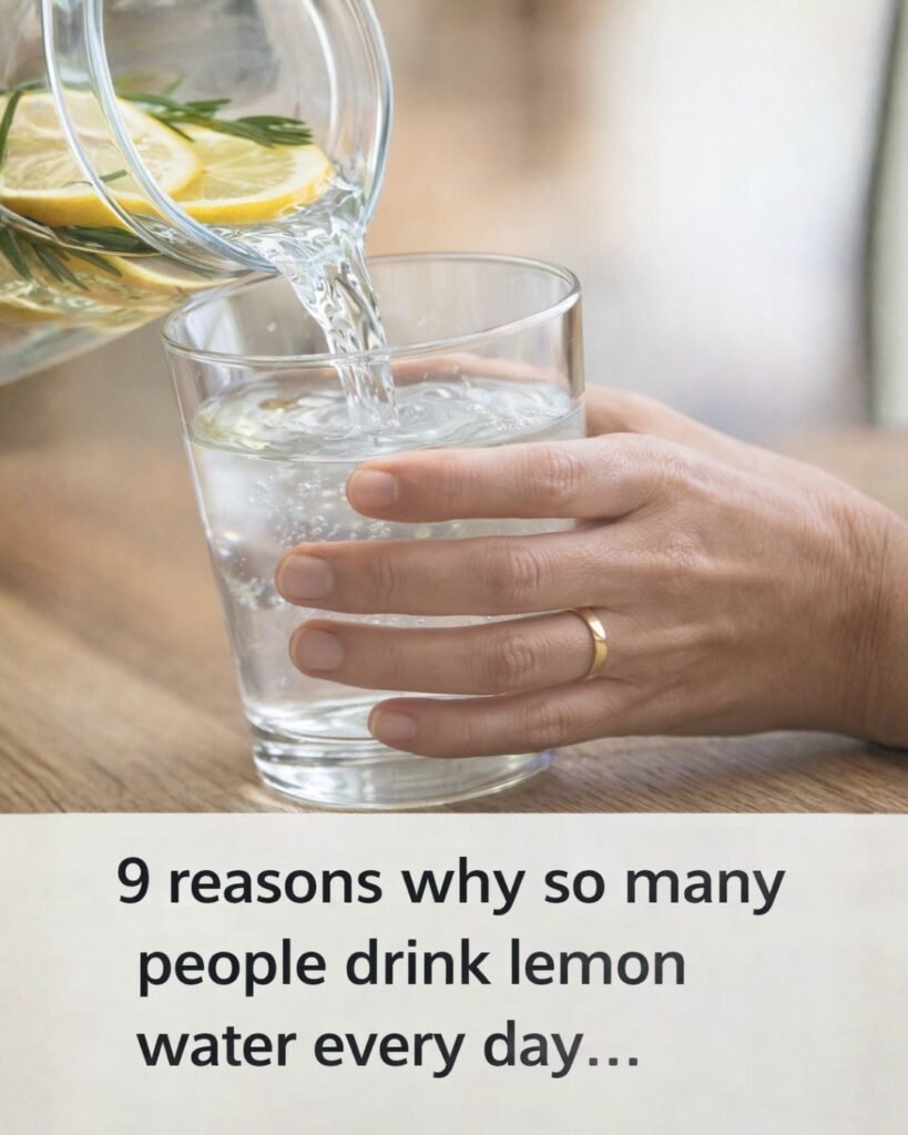 9 reasons why so many people drink lemon water every day…See more ...